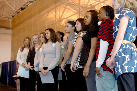 Sophomore Krista Regan Selected as MCCC Woman Athlete of the Year