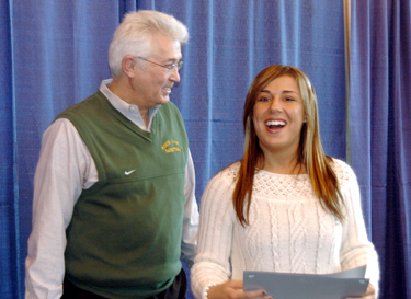 Sophomore Krista Regan Selected as MCCC Woman Athlete of the Year